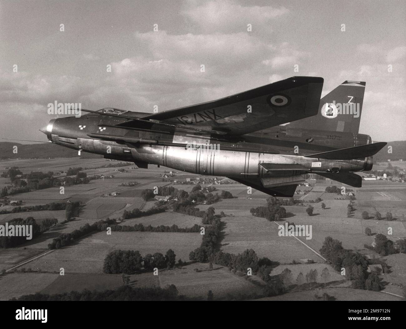 English Electric Lightning F2A, XN731 of No 19 Squadron from RAF ...