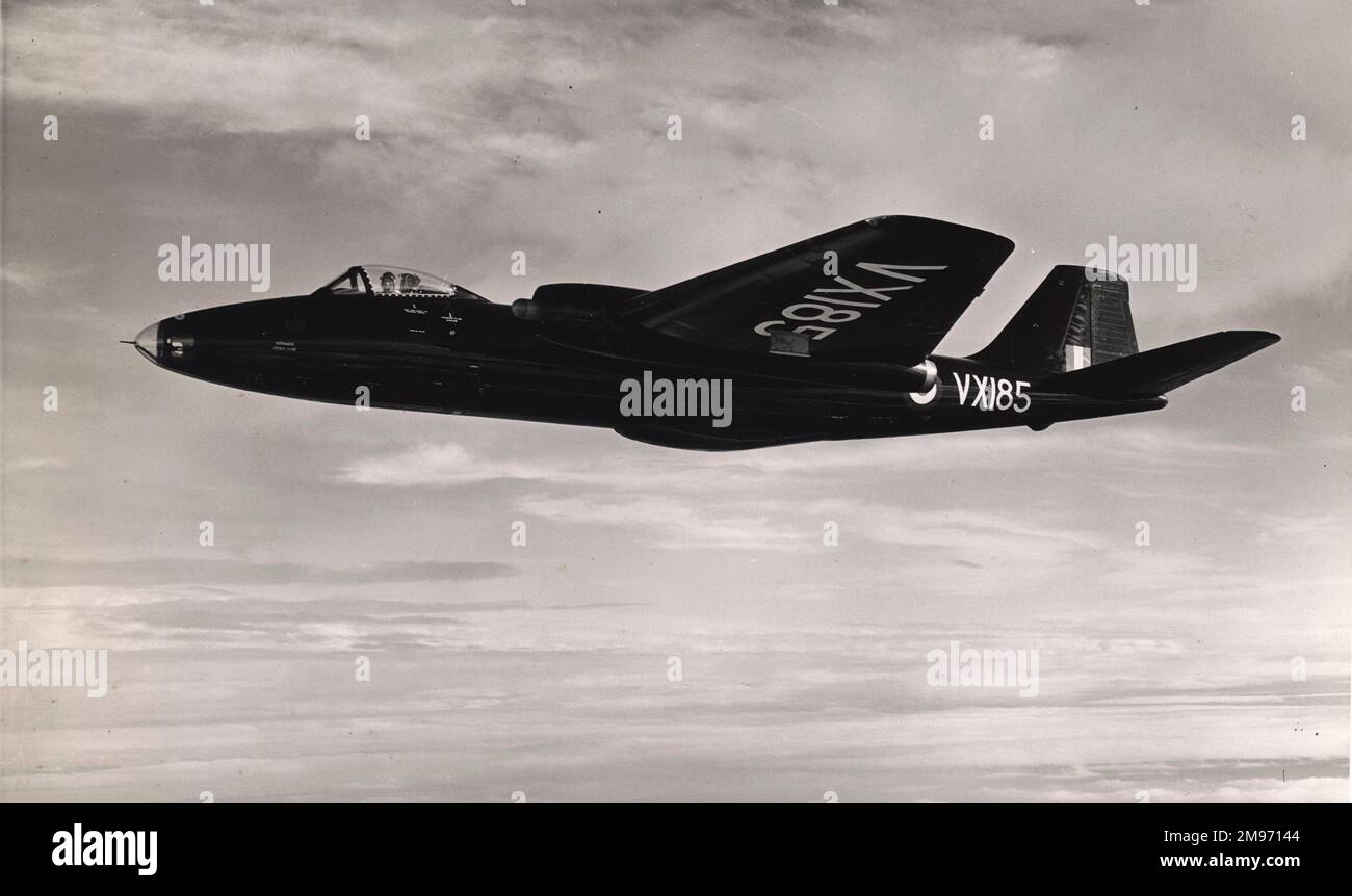 The first English Electric Canberra B(I)8, VX185, was converted from ...