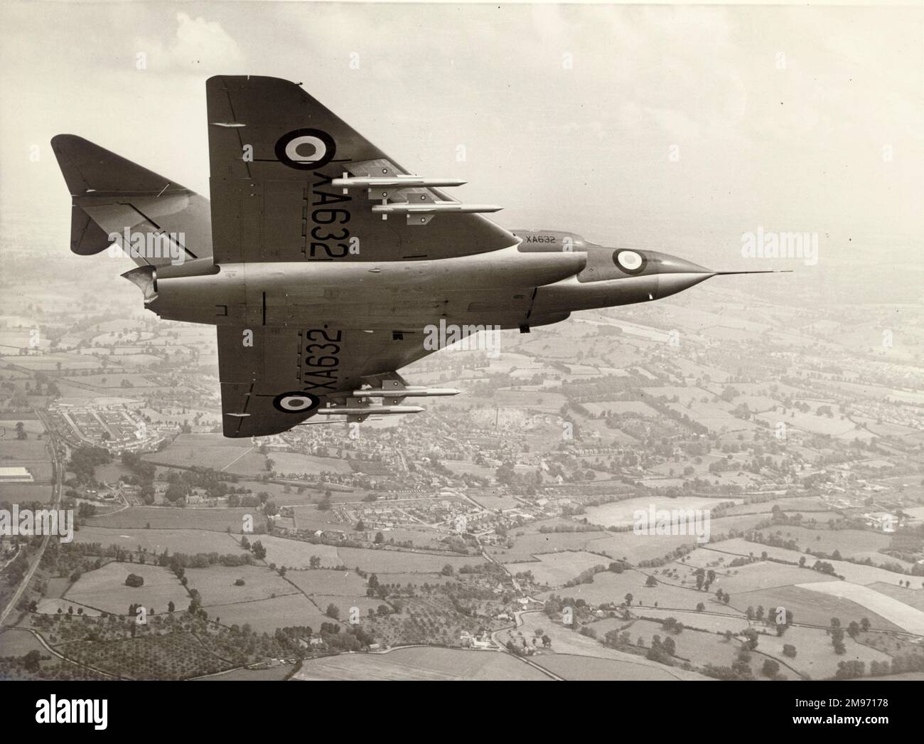 Gloster Javelin F(AW)4, XA632, a Gloster trials aircraft Stock Photo ...
