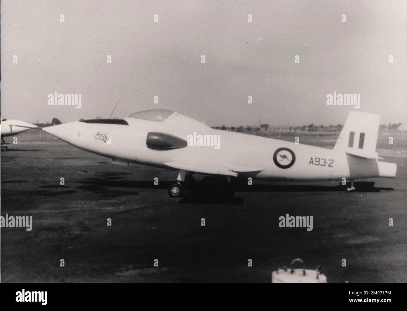 The Pika, A93-2, a piloted test version of the Jindivik Stock Photo - Alamy