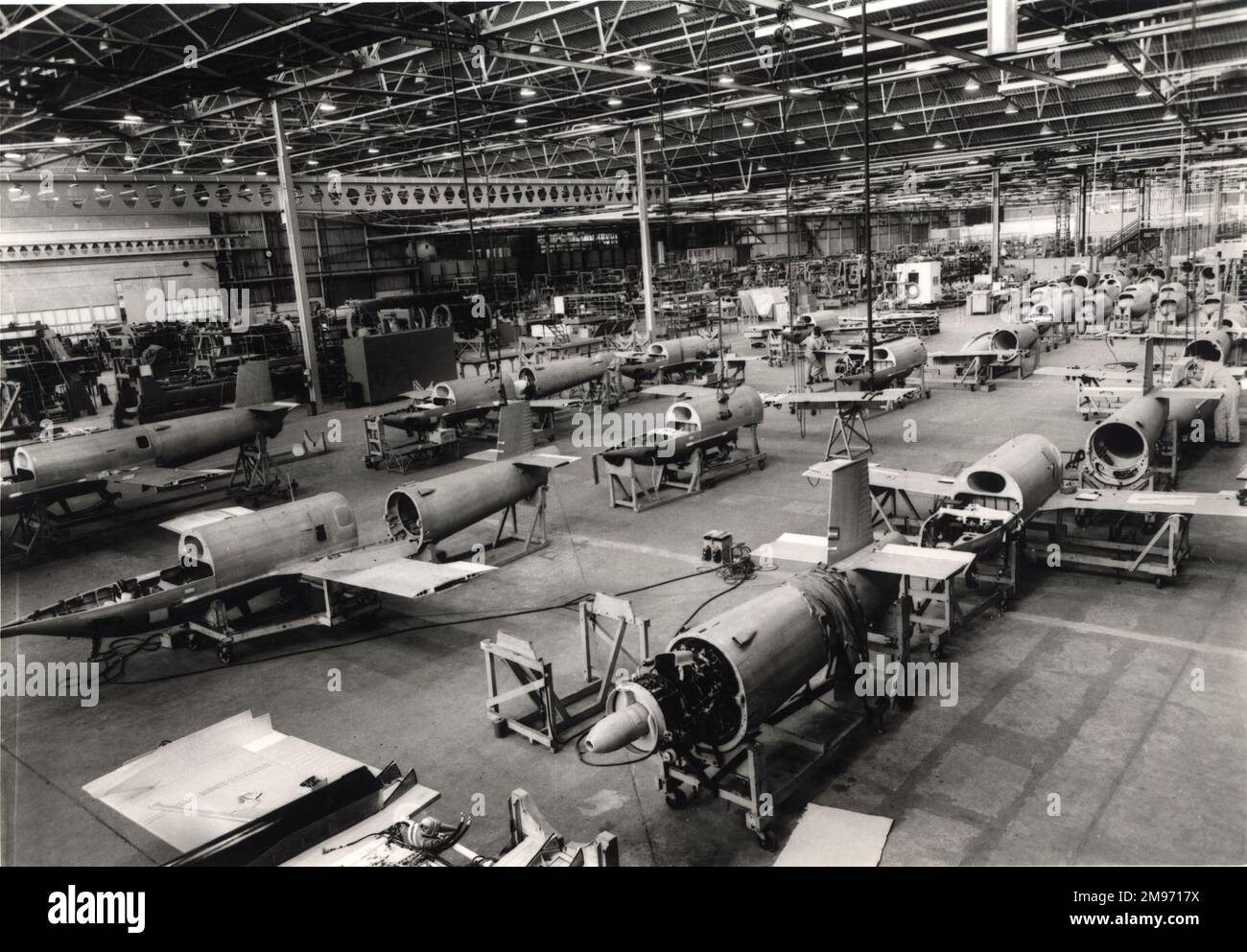 The Jindivik production line at GAF Stock Photo - Alamy