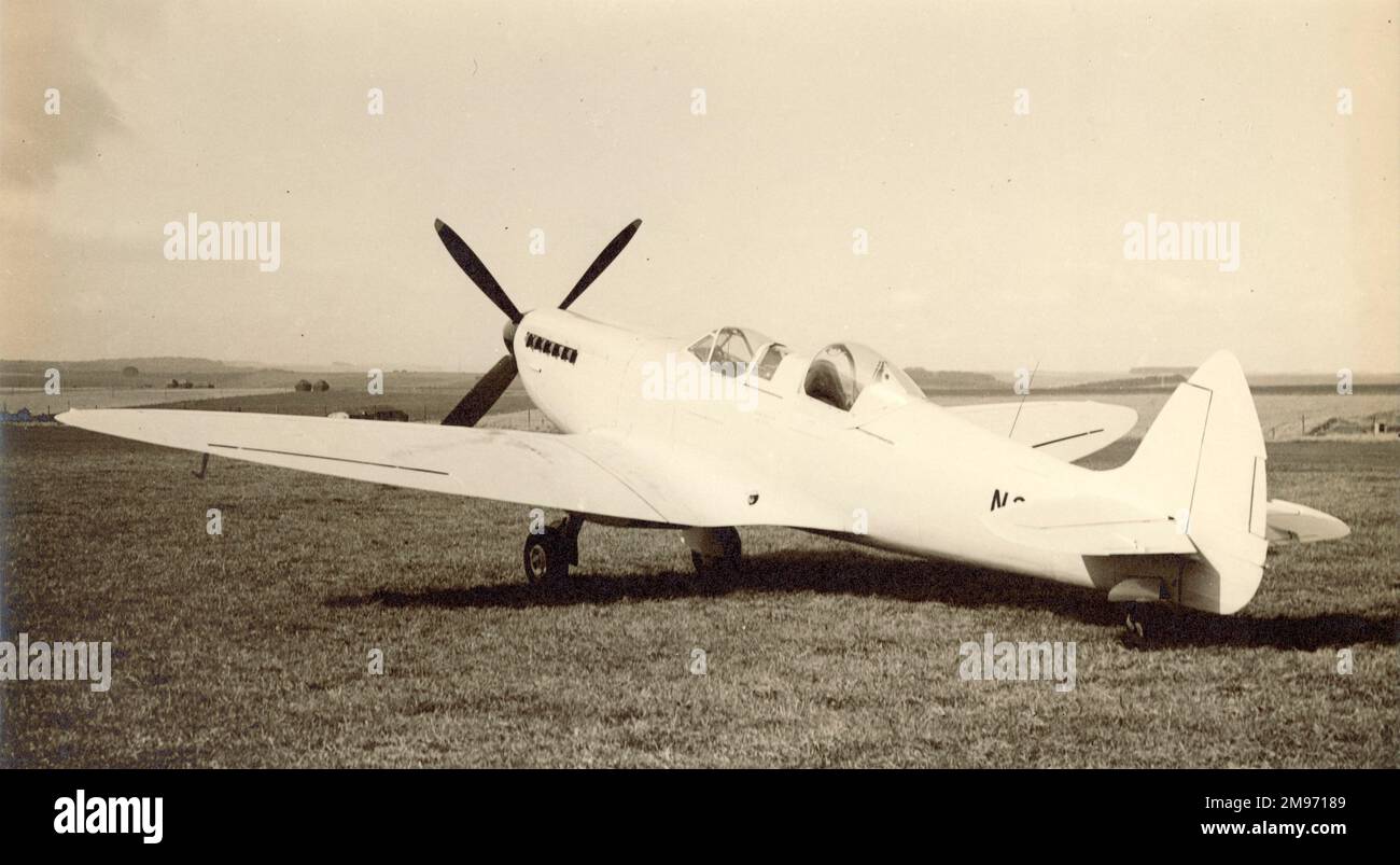 Supermarine Spitfire VIII, MT818, after conversion to the two-seat ...