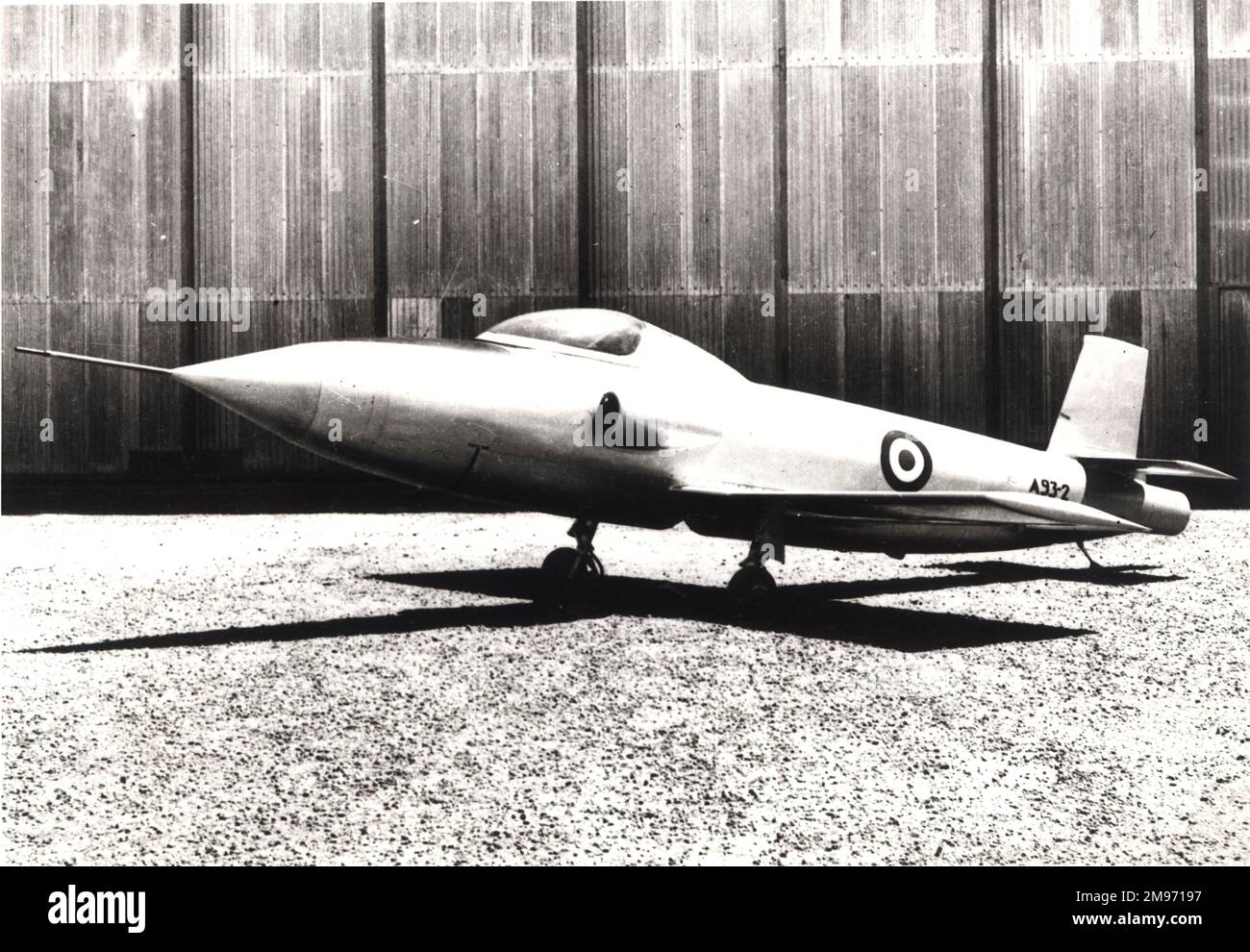 The Pika, A93-2, a piloted test version of the Jindivik Stock Photo - Alamy
