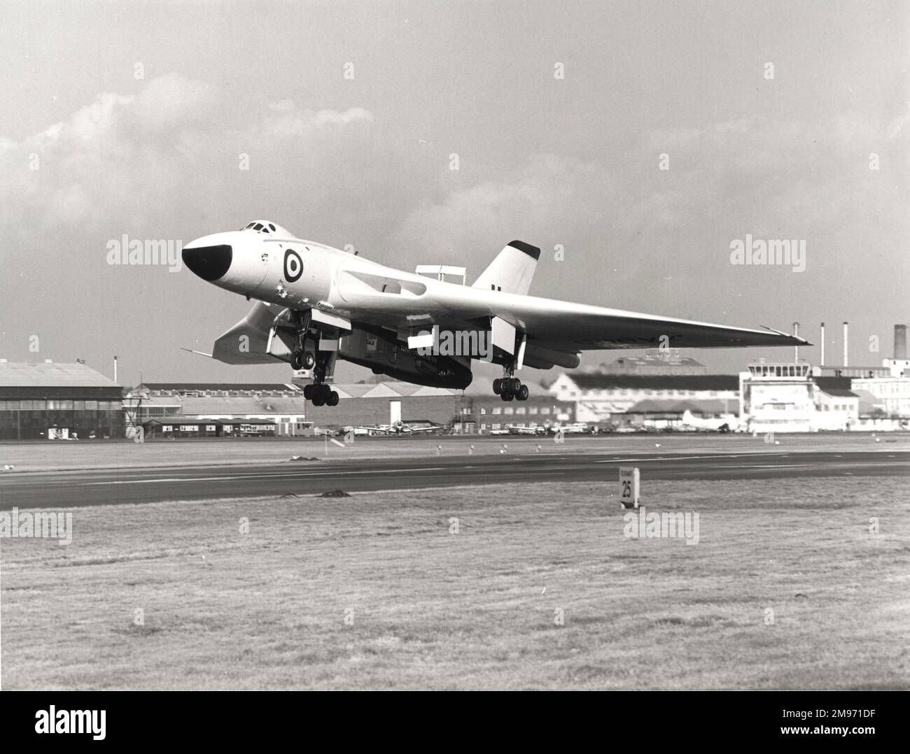 Avro Vulcan B1, XA903, used as an engine testbed for the Turbo Union ...