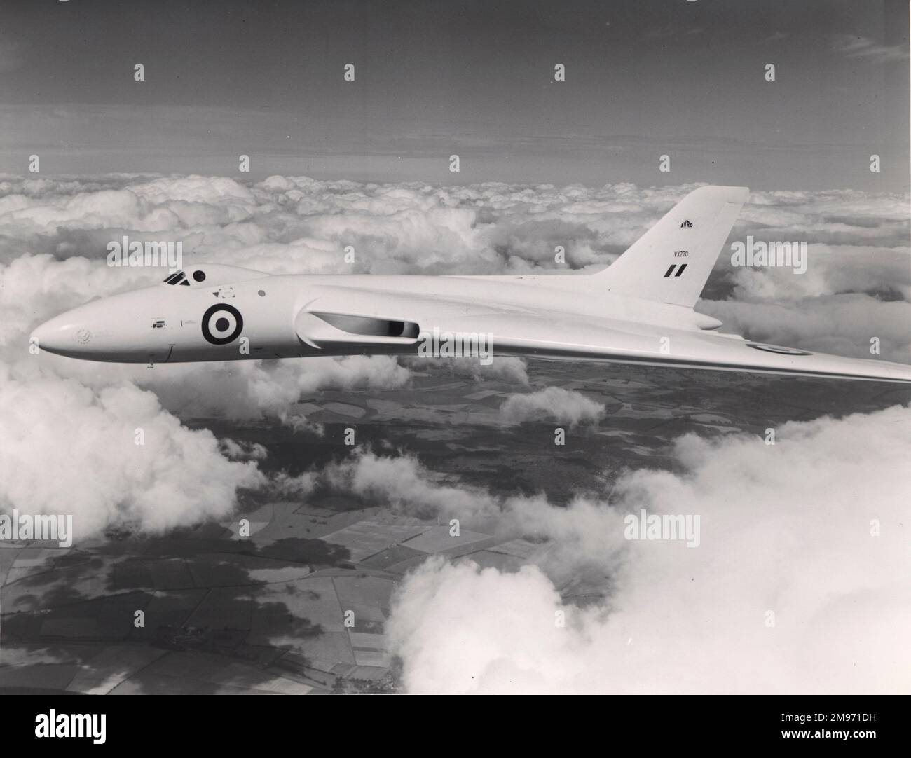 The first prototype Avro Vulcan, VX770 Stock Photo - Alamy