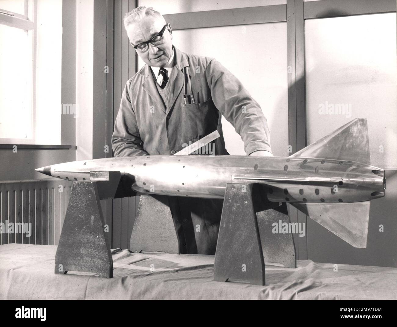 Blue Steel 1/8th scale free-flight model Stock Photo - Alamy