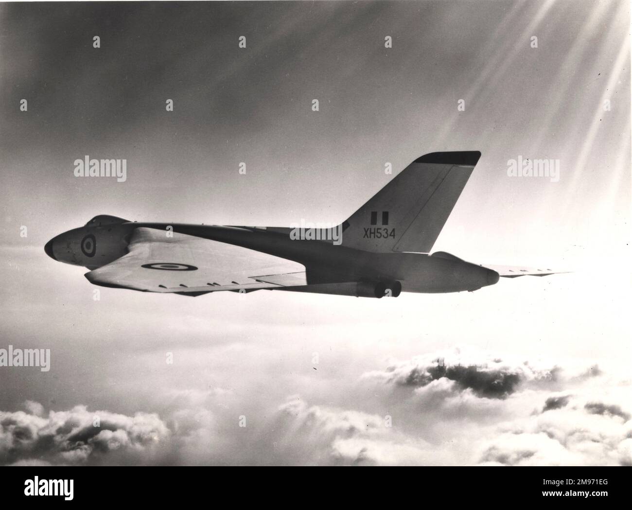 Avro Vulcan B2, XH534 Stock Photo - Alamy