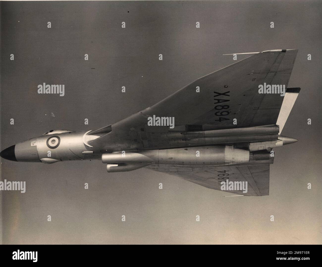 Avro Vulcan B1, XA894, used as an engine testbed for the Bristol ...