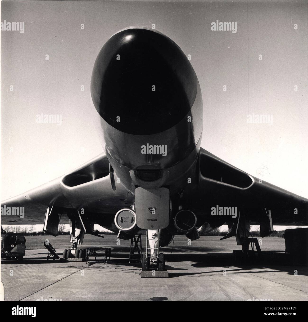 Avro Vulcan B1, XA894, used as an engine testbed for the Bristol ...