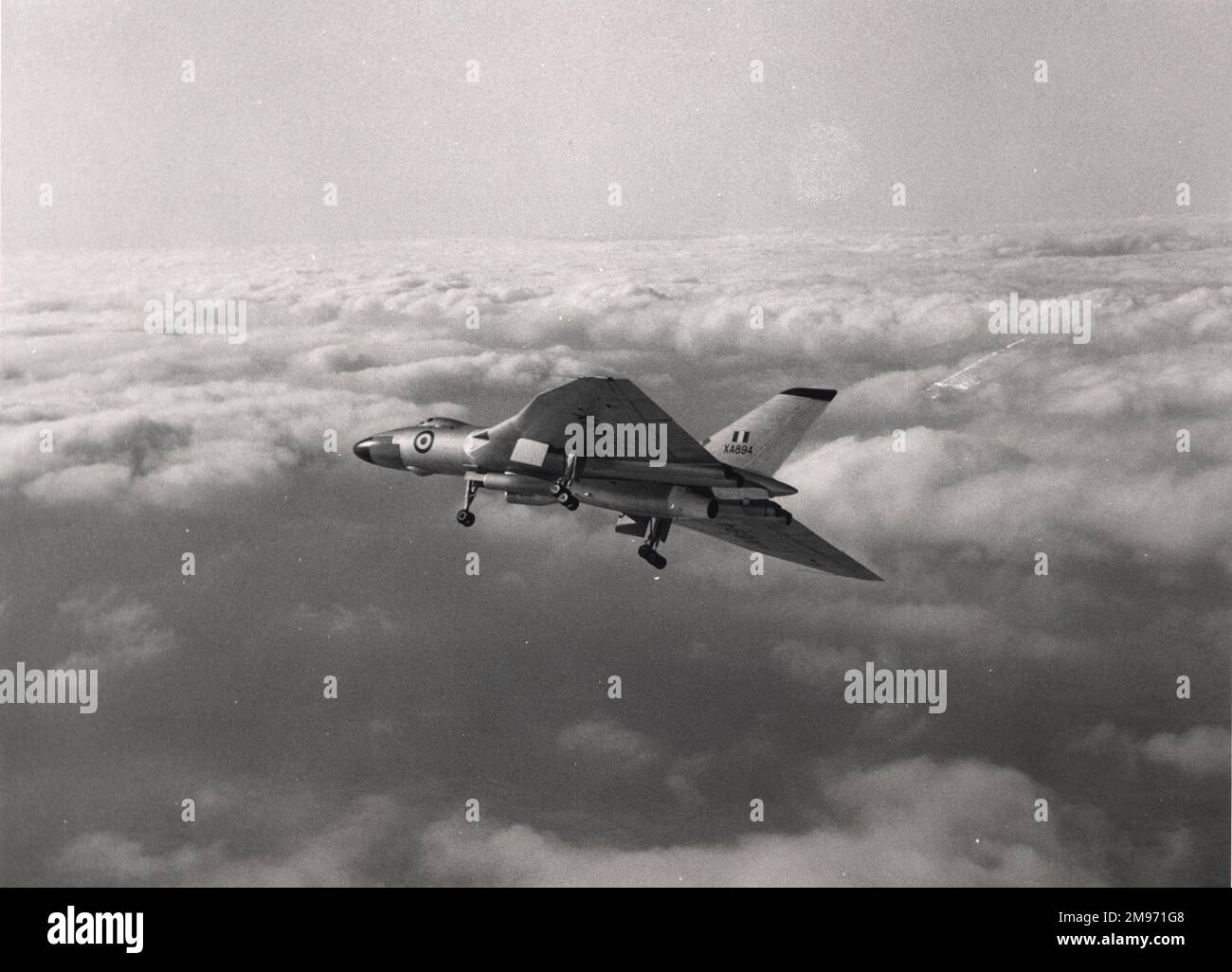 Avro Vulcan B1, XA894, used as an engine testbed for the Bristol ...