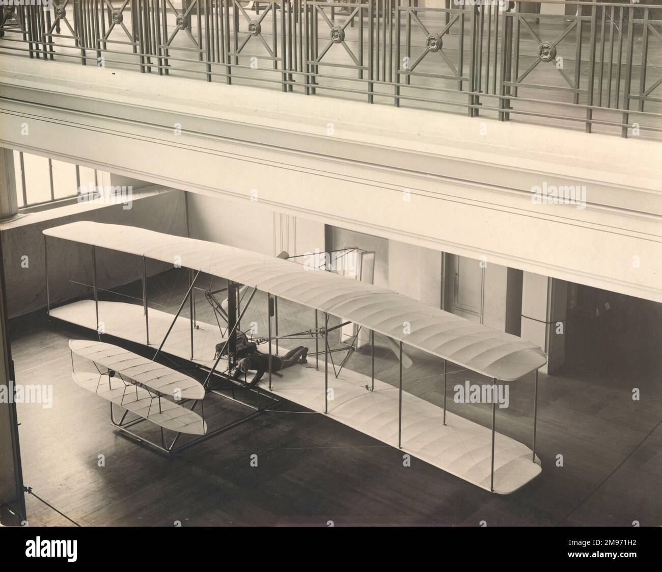The Original 1903 Wright Flyer On Display In The Science Museum London