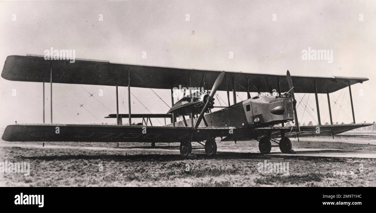 Originally a Vickers Virginia III, J7130 is shown here as an all-metal ...