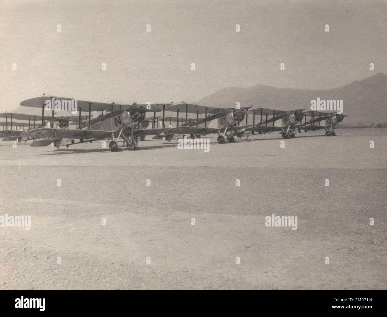 Westland Wapiti IIAs of 60 Squadron Stock Photo - Alamy