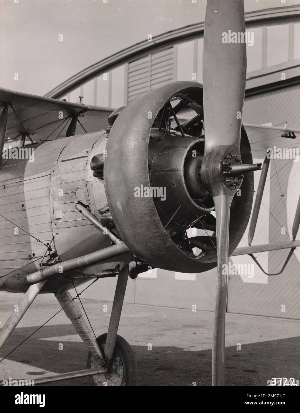 Westland Wapiti I fitted with a Jupiter radial with a Townend ring ...