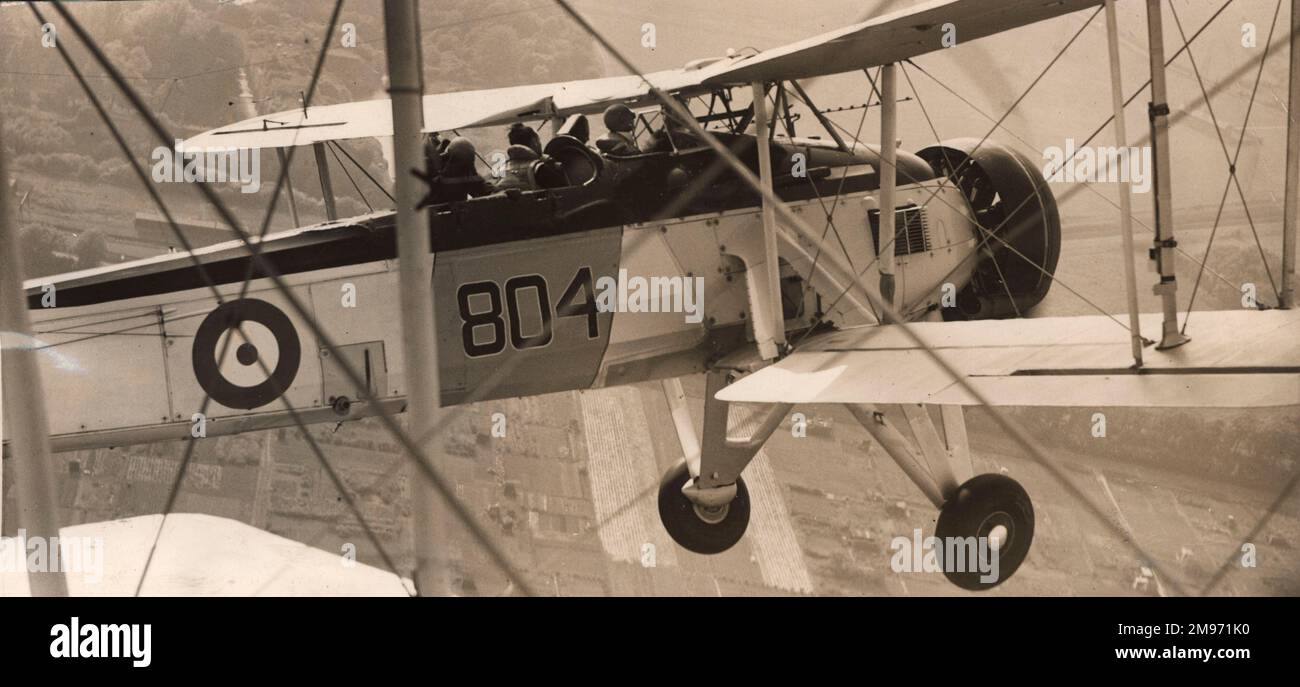 Fairey Swordfish I of No 823 Squadron from HMS Glorious participating ...
