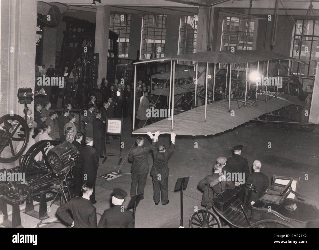 The Original 1903 Wright Flyer On Display In The Science Museum London