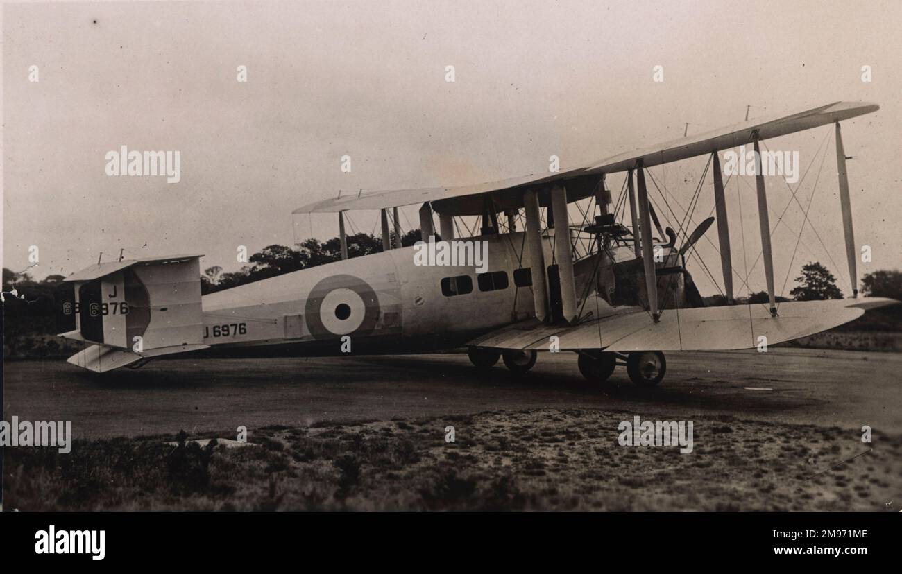 Vickers Vernon, J6976 Stock Photo - Alamy