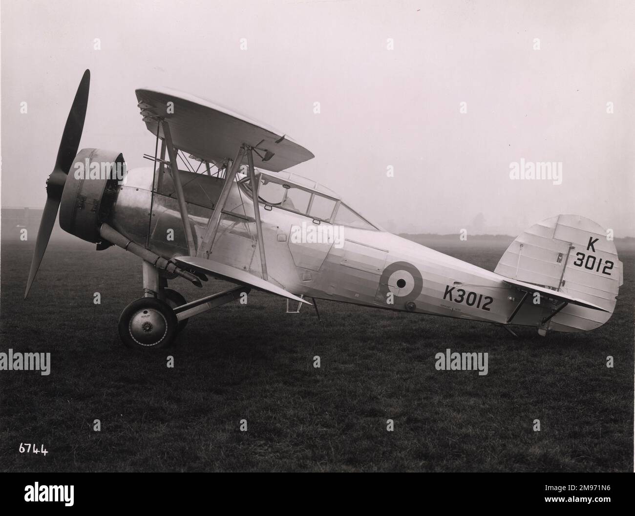 Hawker Hart, K3012, was fitted with a Bristol Perseus radial and an ...