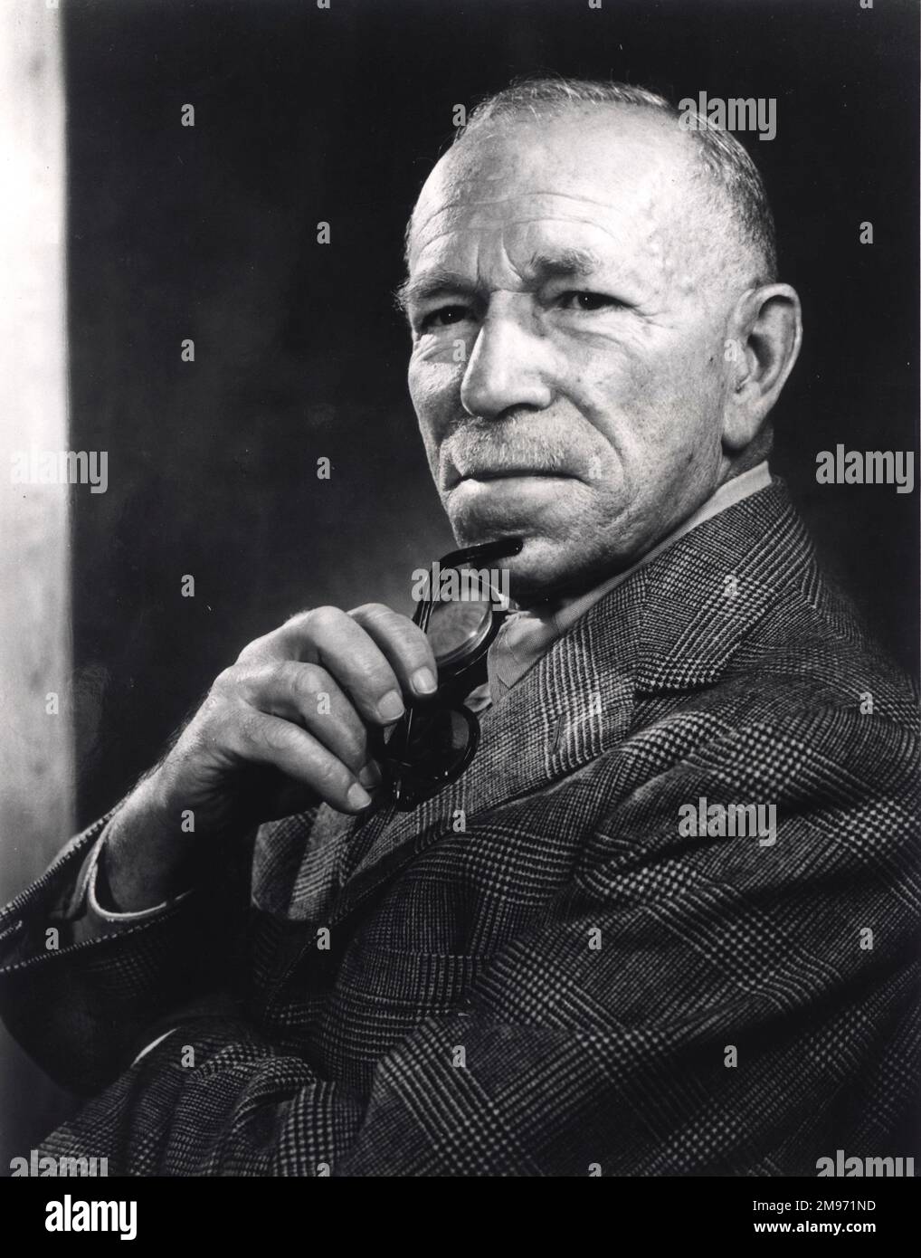 Charles Clement Walker (1877-1968) of de Havilland in later life Stock ...