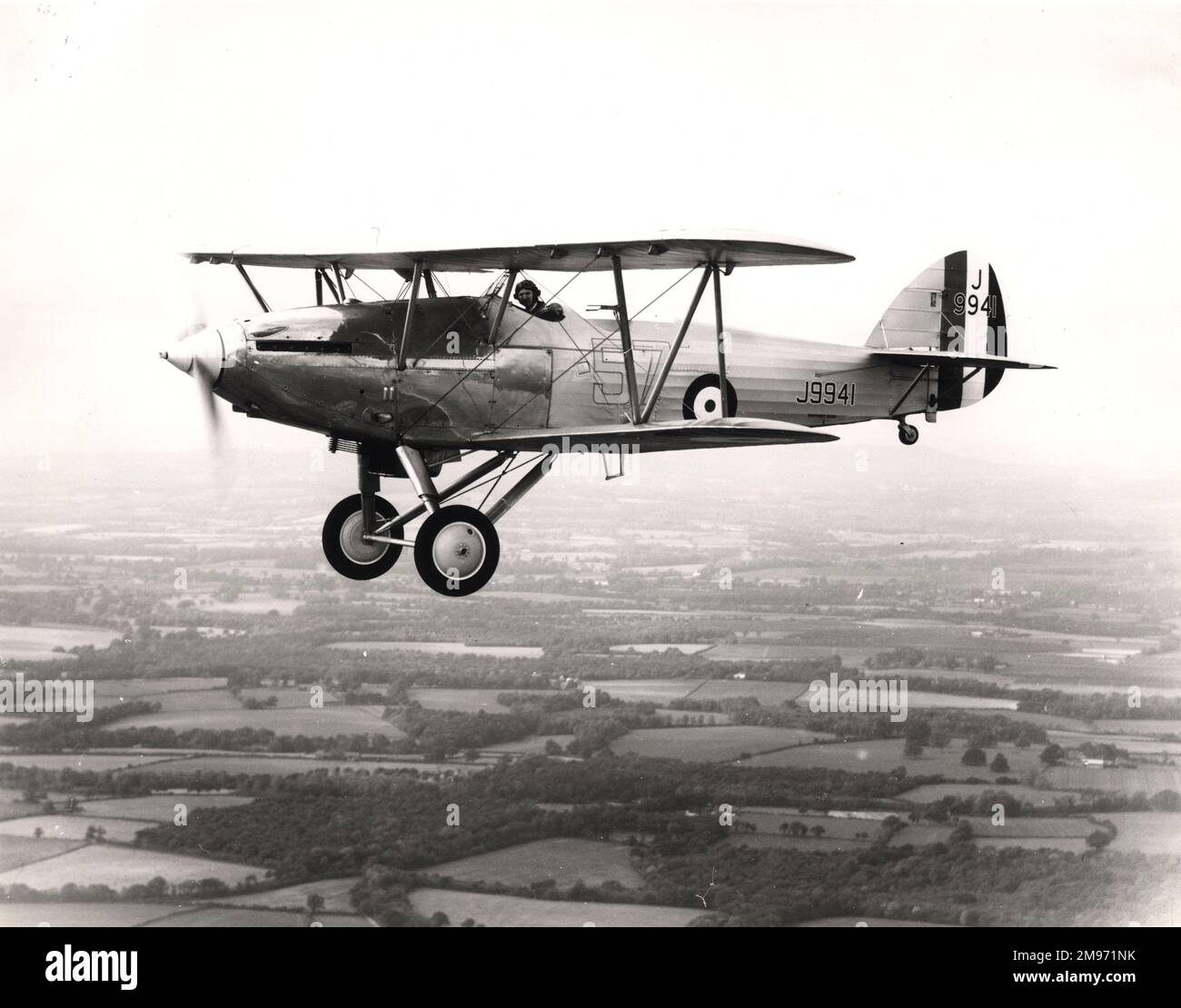 Hawker Hart II, J9941, but formerly G-ABMR. This aircraft is currently ...