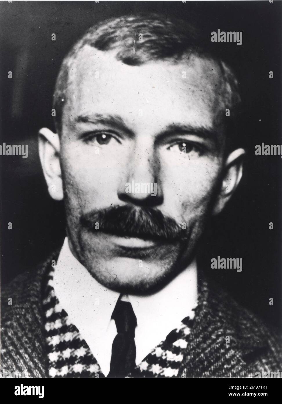 Charles Clement Walker (1877-1968) of de Havilland as a young man Stock ...