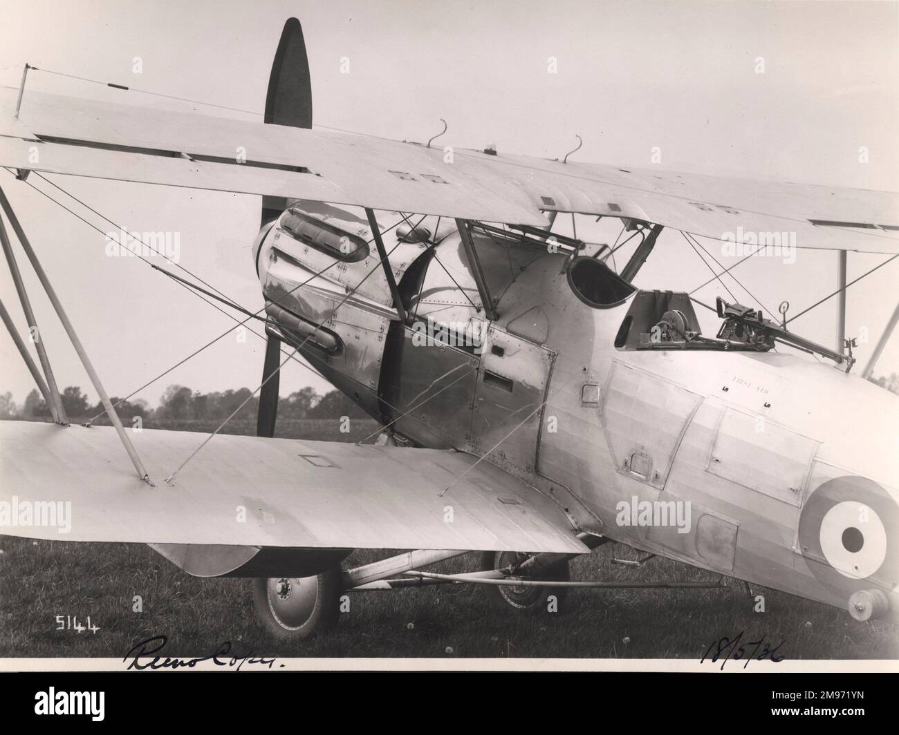 Hawker Hector, ¾ rear view, 1936 Stock Photo - Alamy