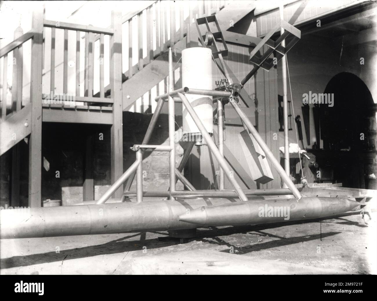 A hydroplane model developed by Lawrence Hargrave Stock Photo - Alamy