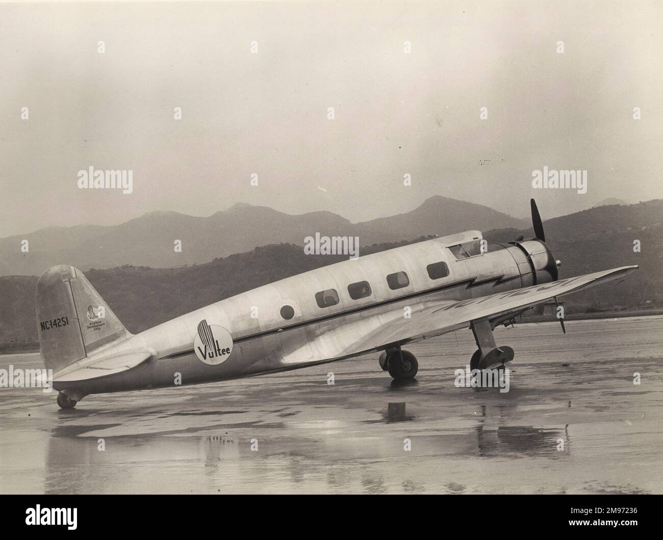 Vultee V-1A, NC14251 Stock Photo - Alamy