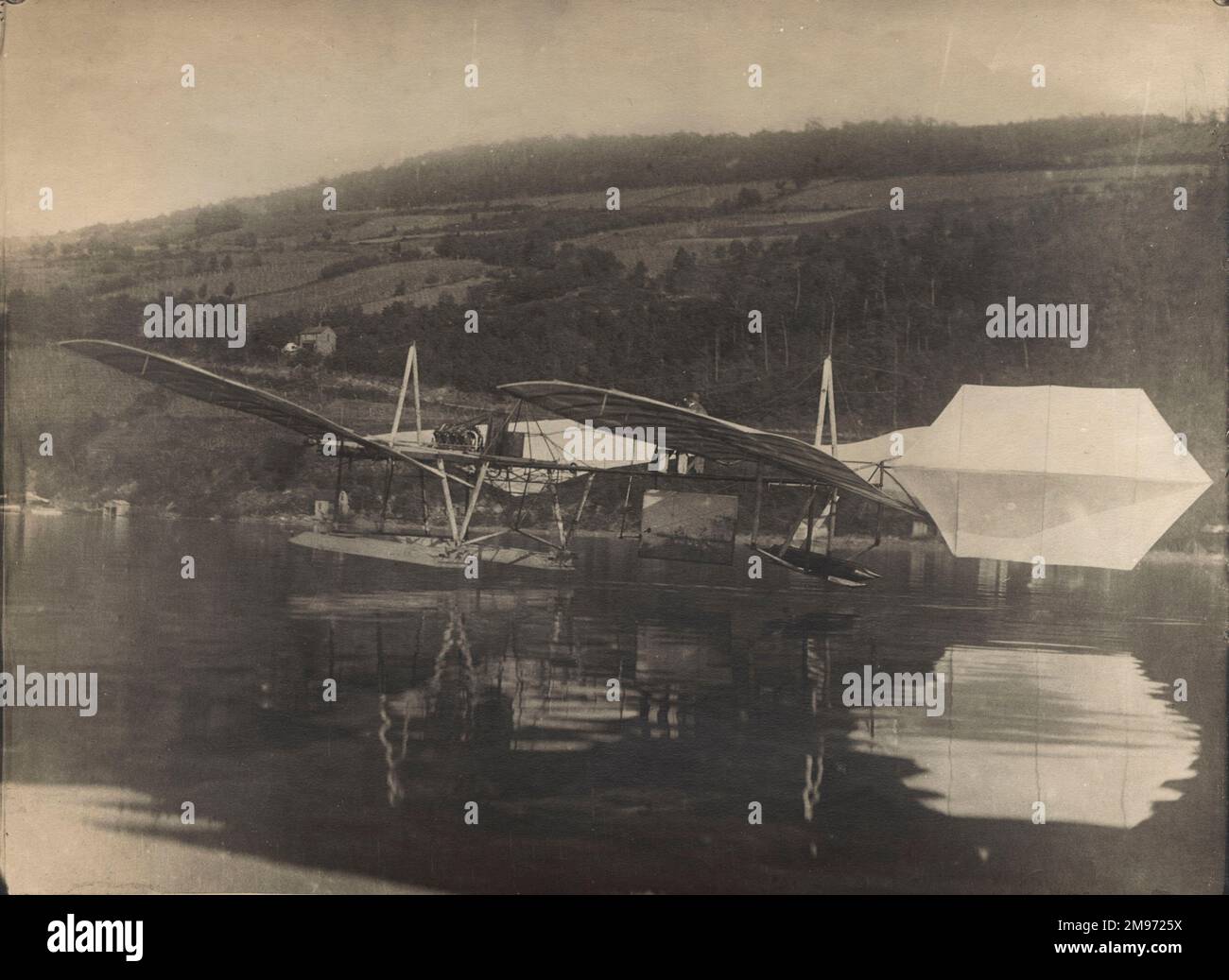 The Aerodrome as rebuilt by Curtiss Stock Photo - Alamy