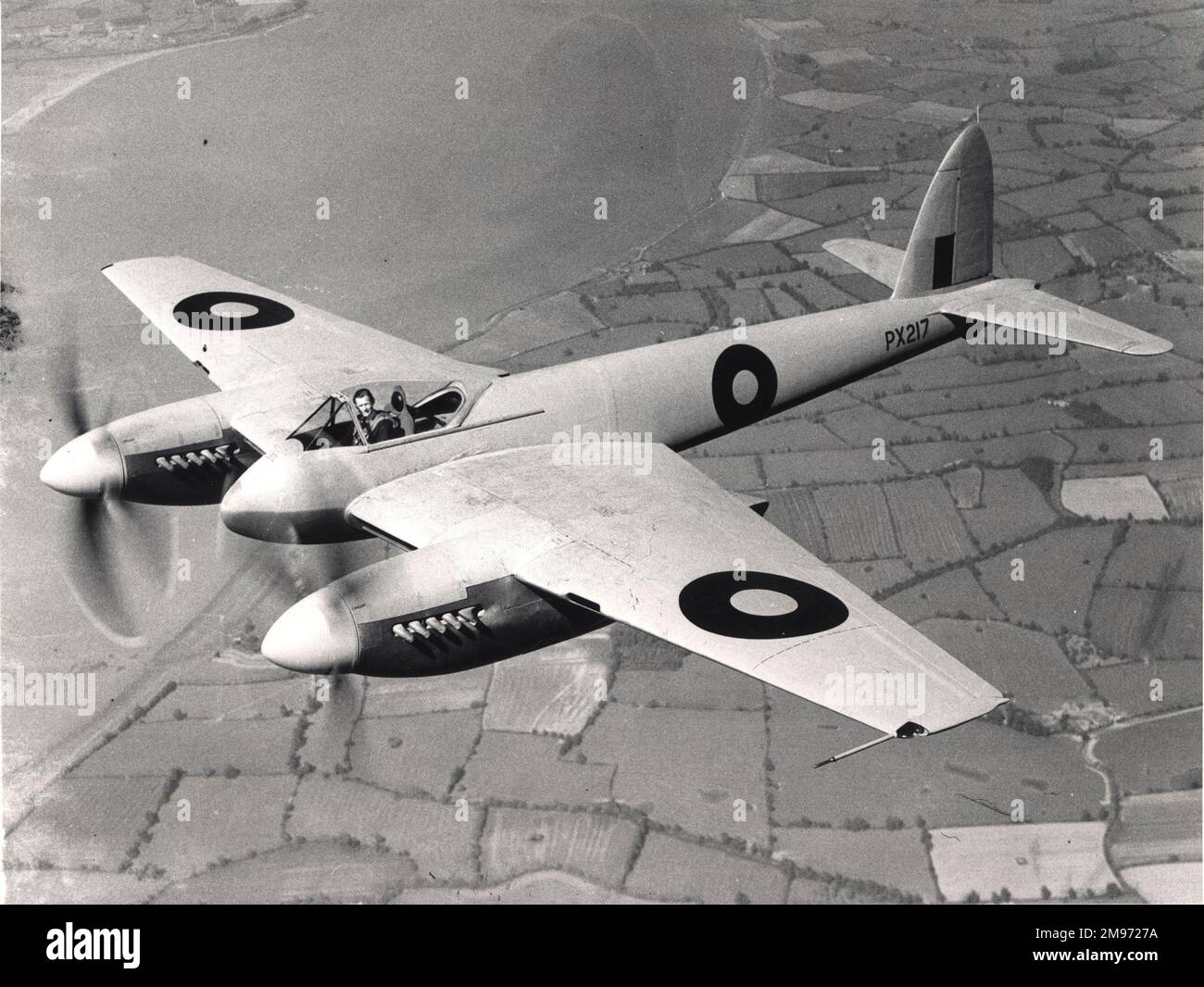 de Havilland Hornet F1, PX217 Stock Photo - Alamy