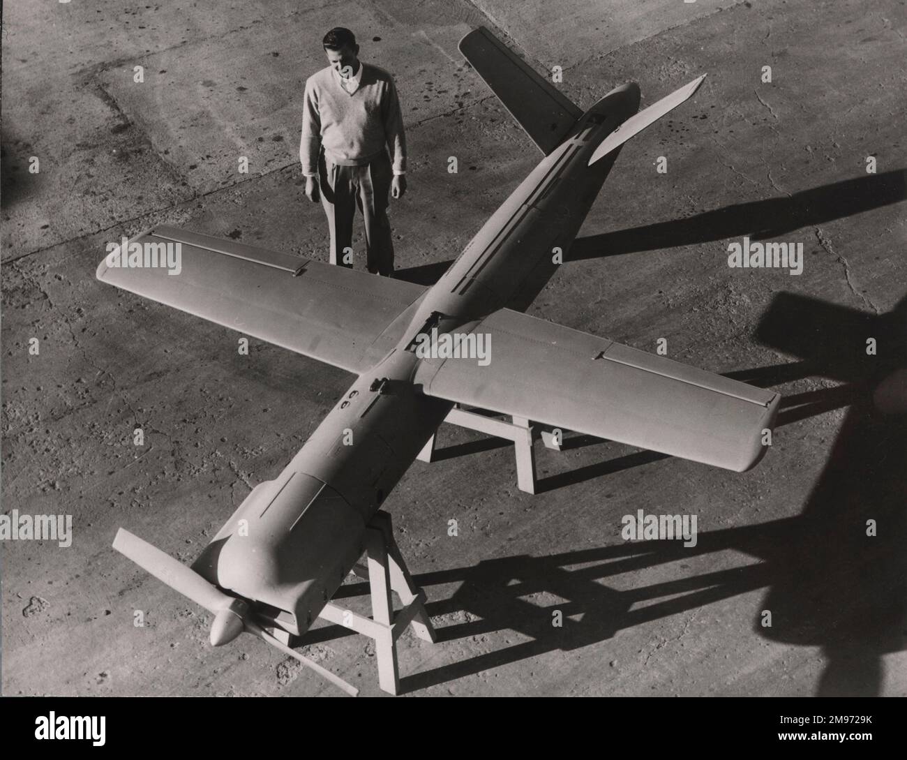 The Beech 1013 reconnaissance drone was adapted from the Beech 1001 (US ...