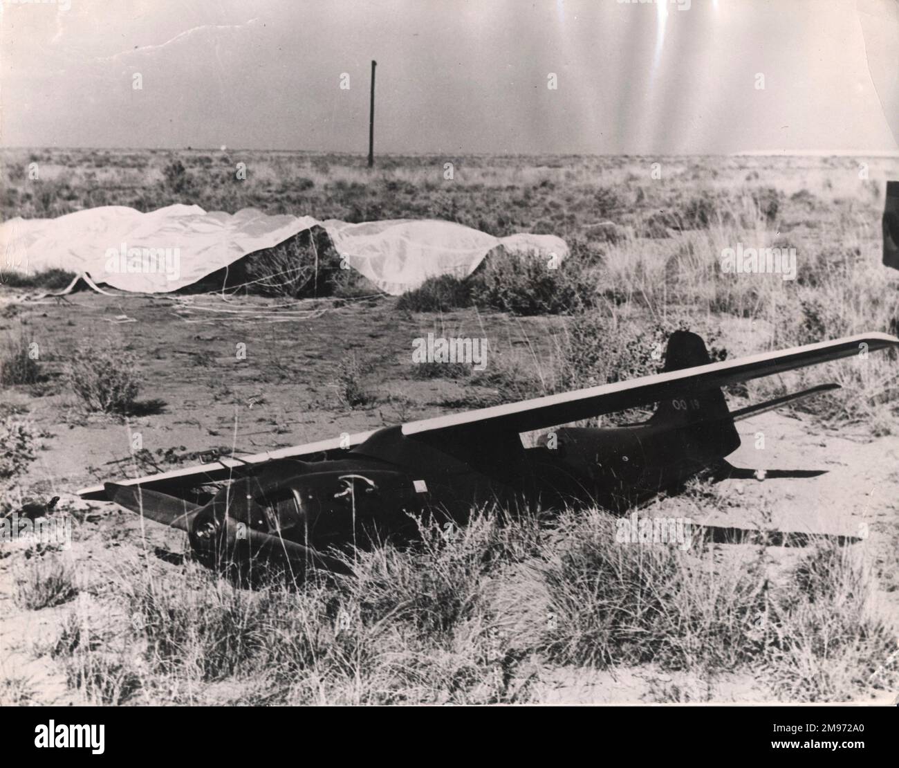 Radioplane OQ-19A radio-controlled target demonstrated at Wright ...