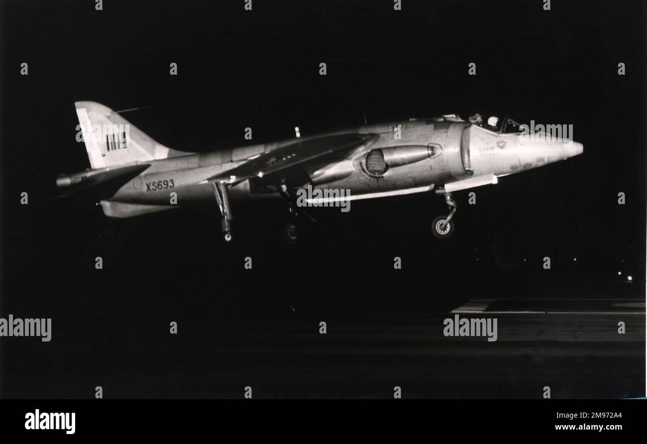 Hawker Siddeley Kestrel FGA1, XS693 Stock Photo - Alamy