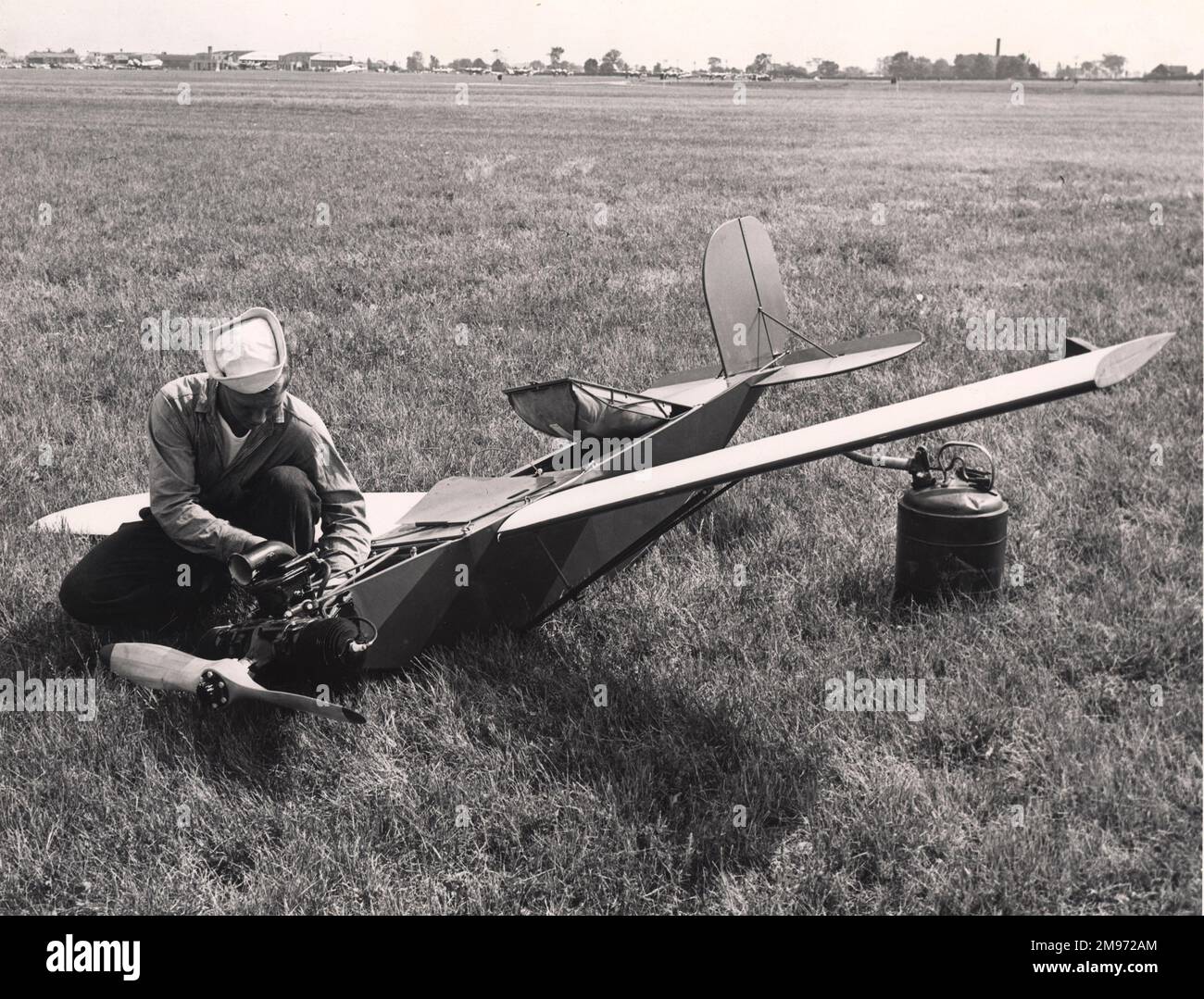 Radioplane TDD radio-controlled target of the US Navy Stock Photo - Alamy