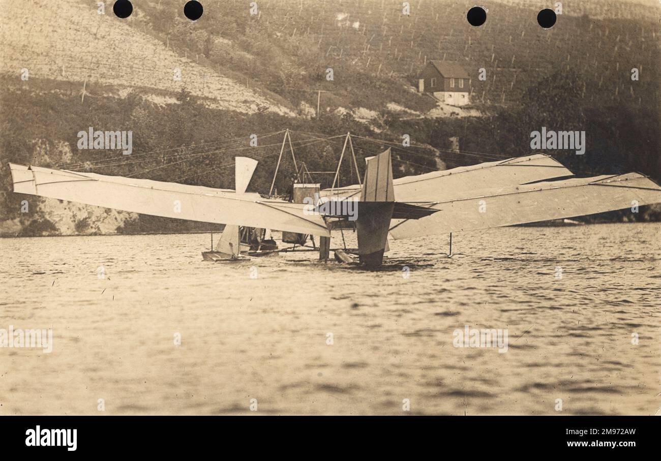 The Aerodrome as rebuilt by Curtiss in 1914 Stock Photo - Alamy