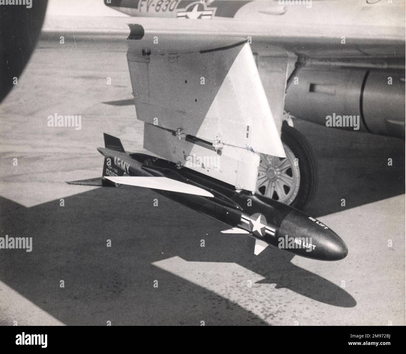 Northrop RP-76 rocket-powered target drone Stock Photo - Alamy