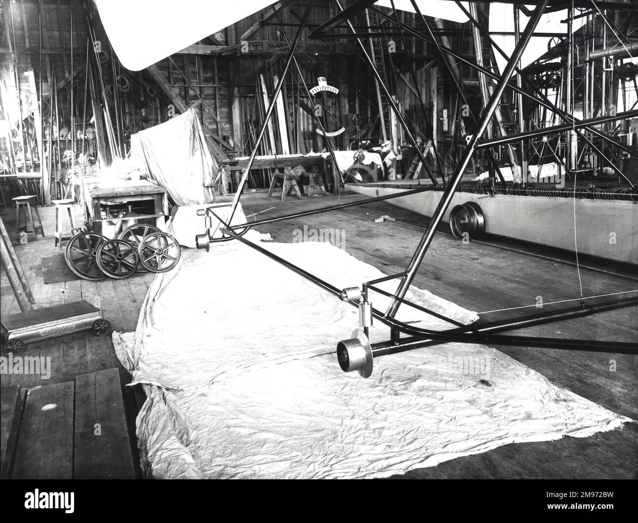 From 1891-1894 Hiram Maxim constructed in the grounds of Baldwyns Park ...