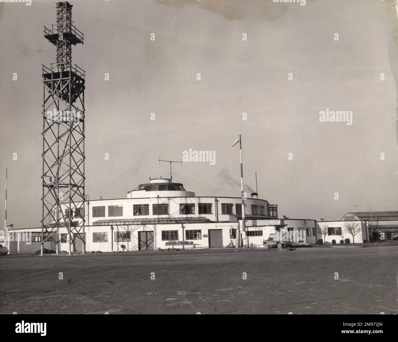 The ‘beehive’ terminal building at Gatwick Airport following ...