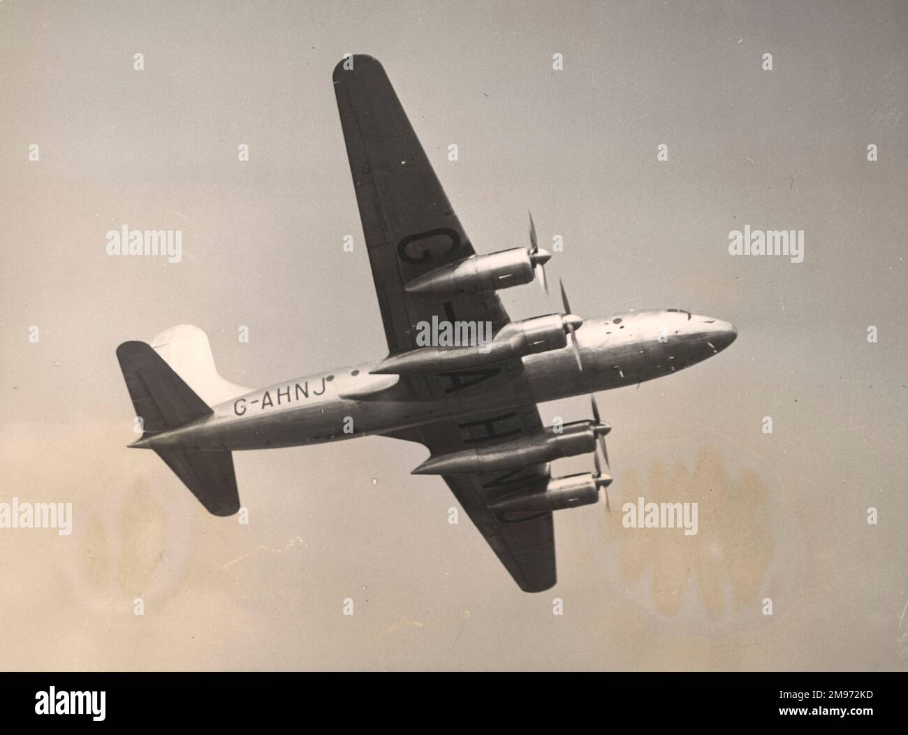 Avro Tudor 4, G-AHNJ, Star Panther, of BSAA Stock Photo - Alamy