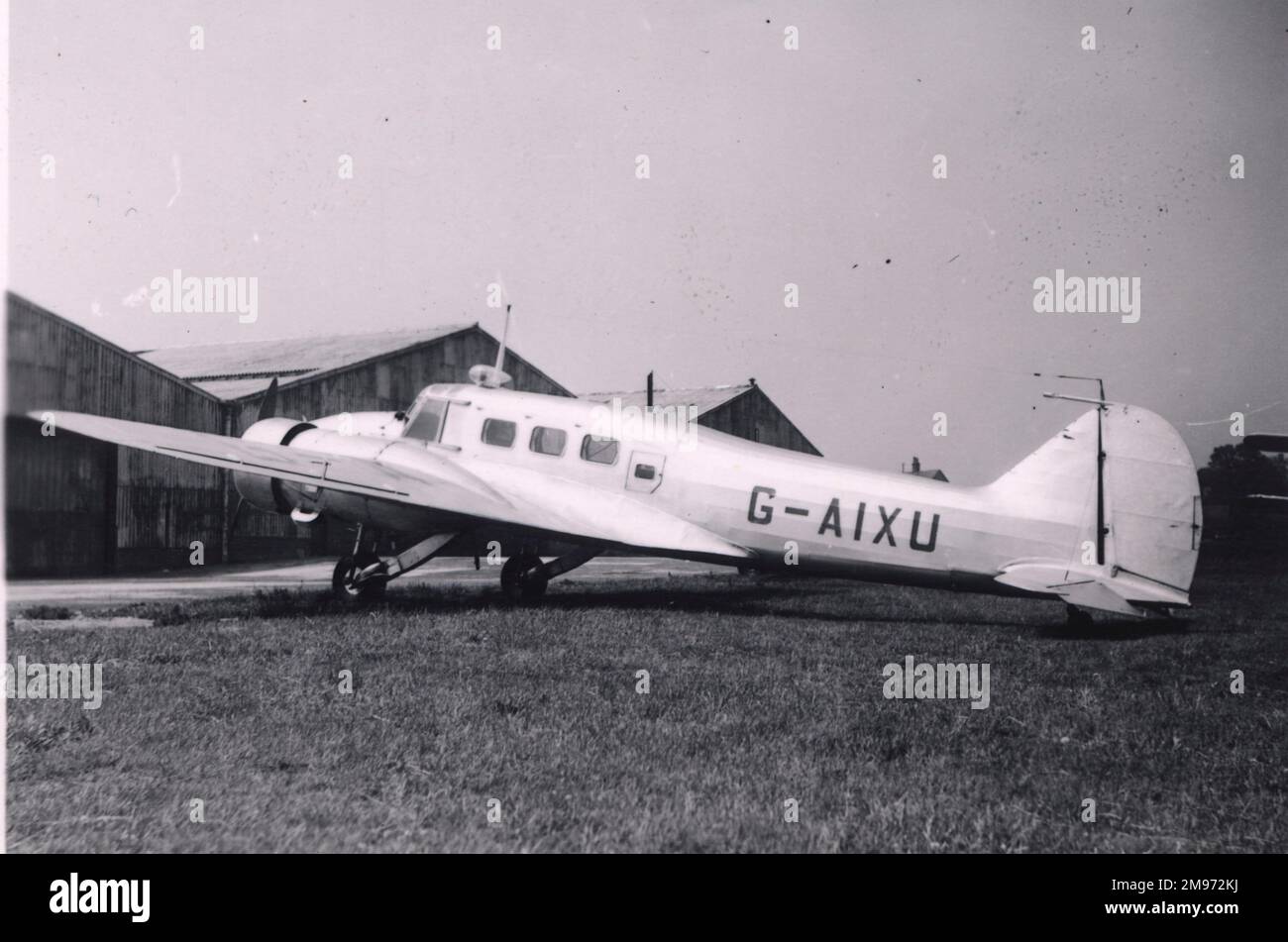 Avro Anson I, G-AIXU Stock Photo - Alamy