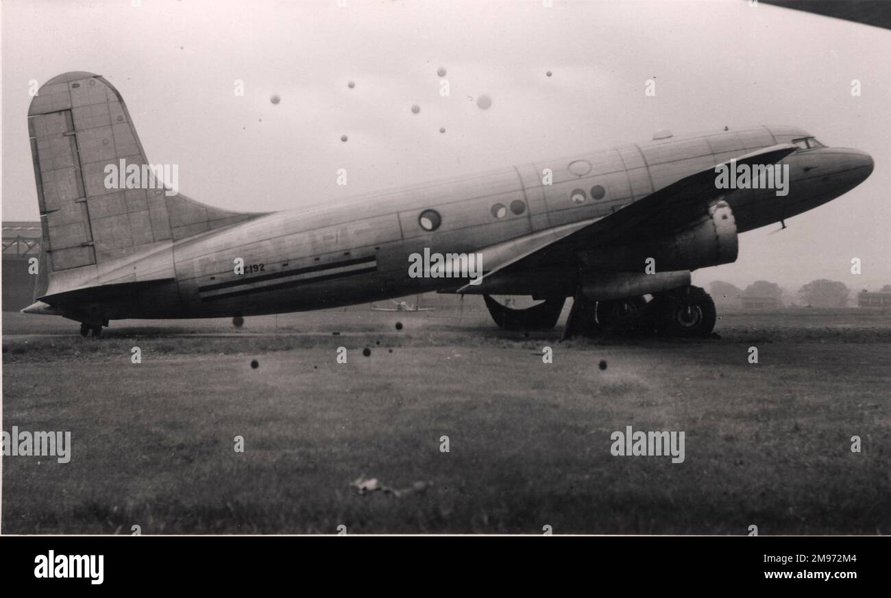 Avro tudor plane hi-res stock photography and images - Alamy