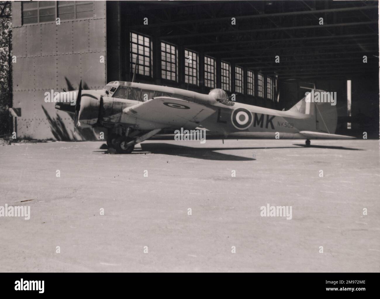 Avro Anson I, NK509 Stock Photo - Alamy