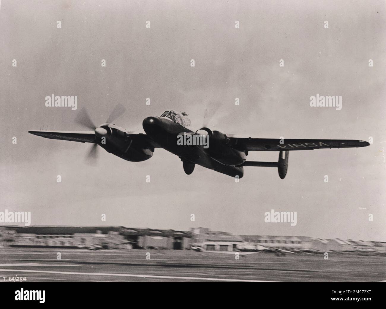 Bristol Brigand Met 3, VS814 Stock Photo - Alamy