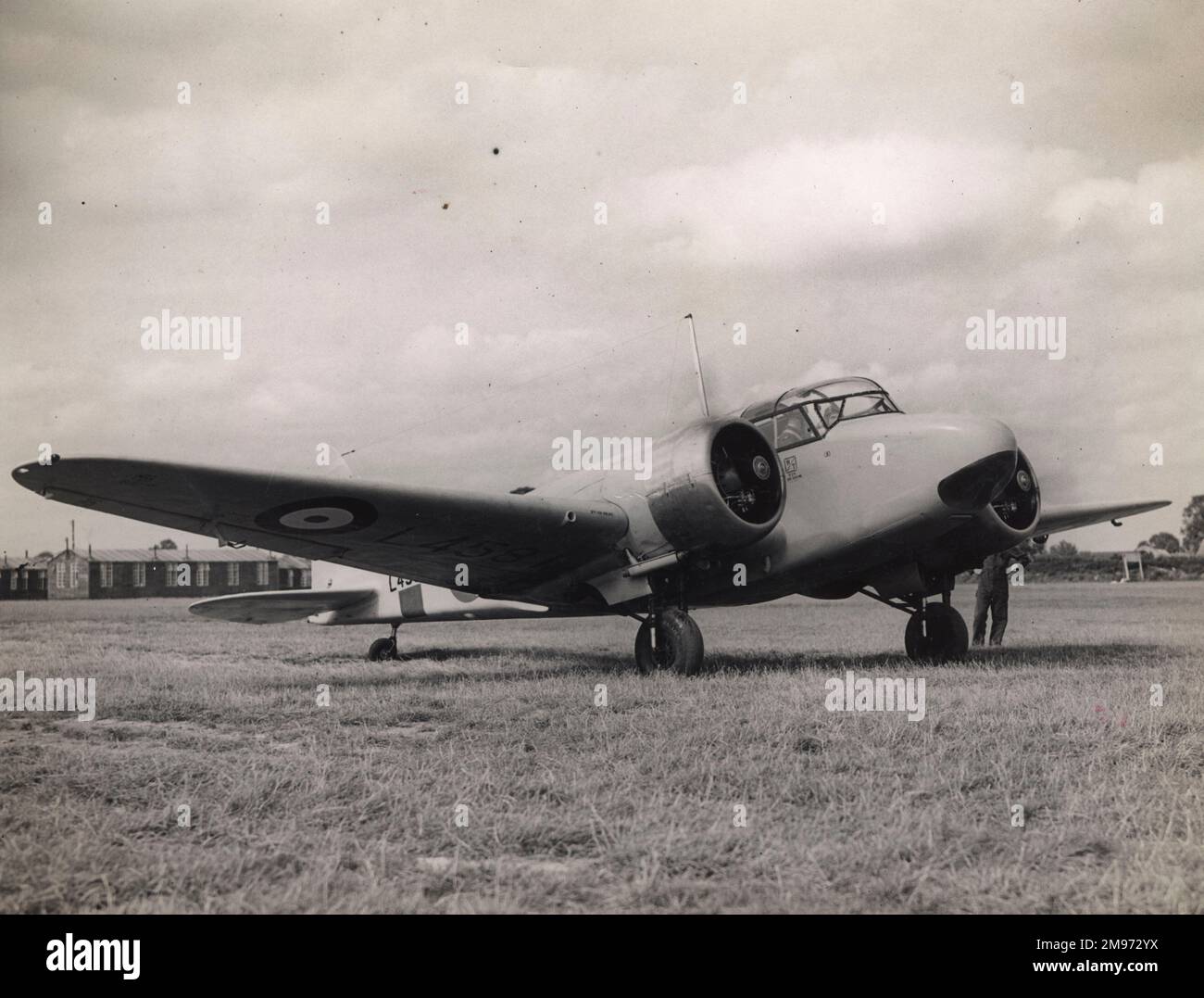 Airspeed AS10 Oxford I, L4581 Stock Photo - Alamy