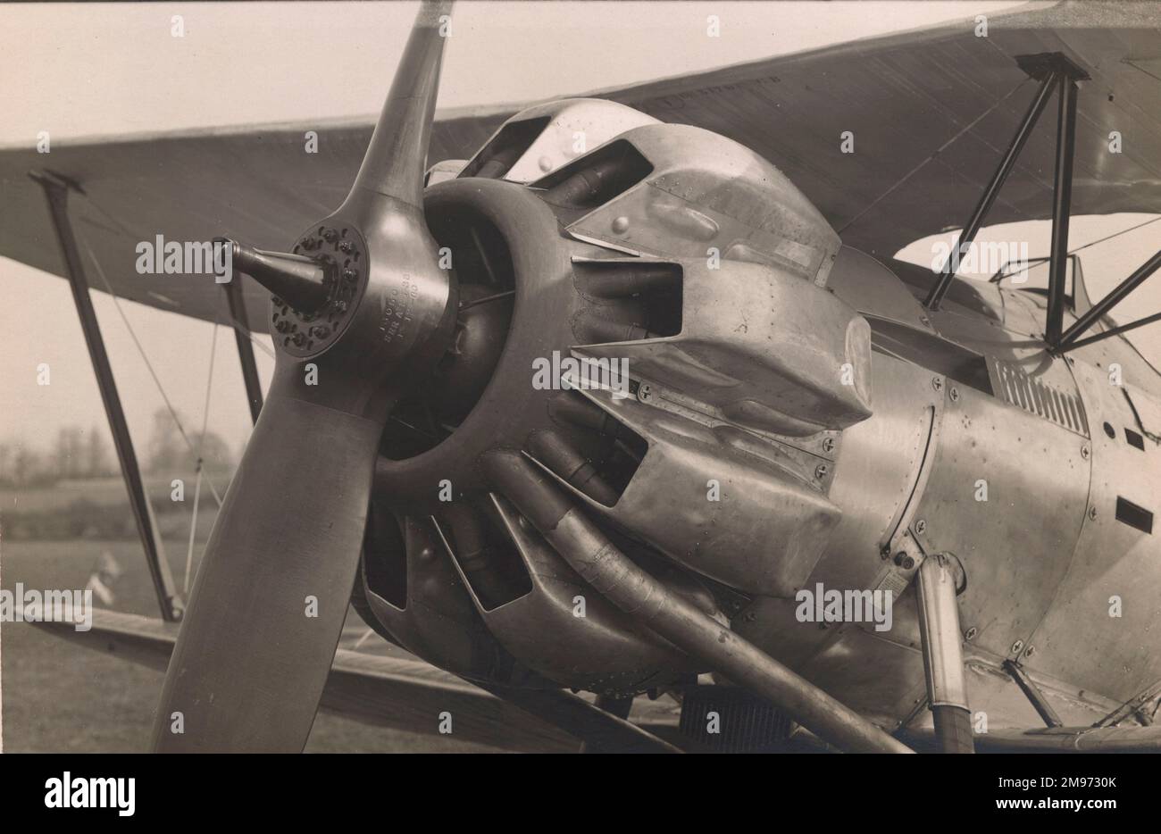 Bristol Bulldog II, J9591, in use as a Mercury testbed, is fitted with ...