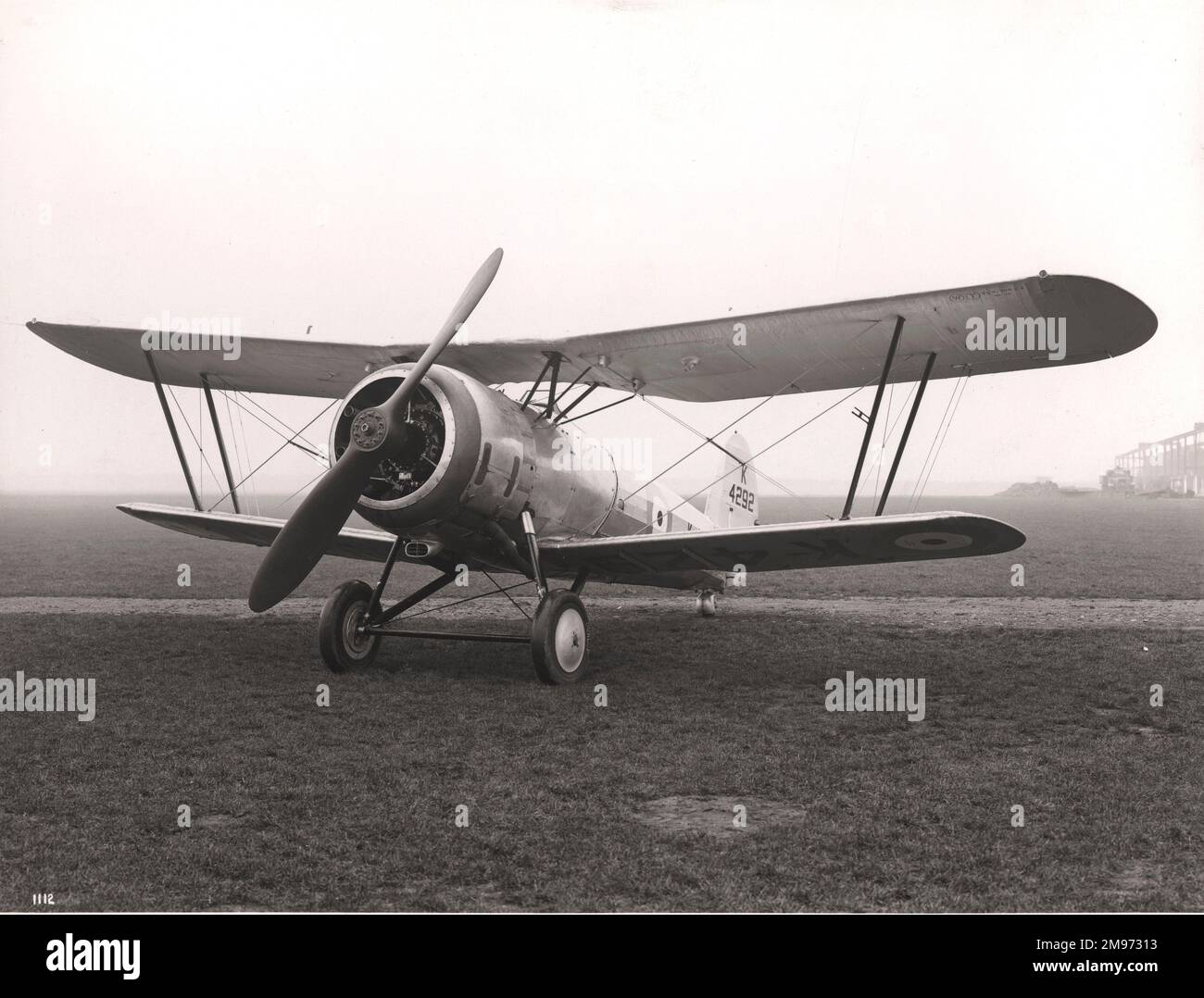 Bristol Bulldog IVA, K4292, formerly R-7, fitted with a Perseus III ...