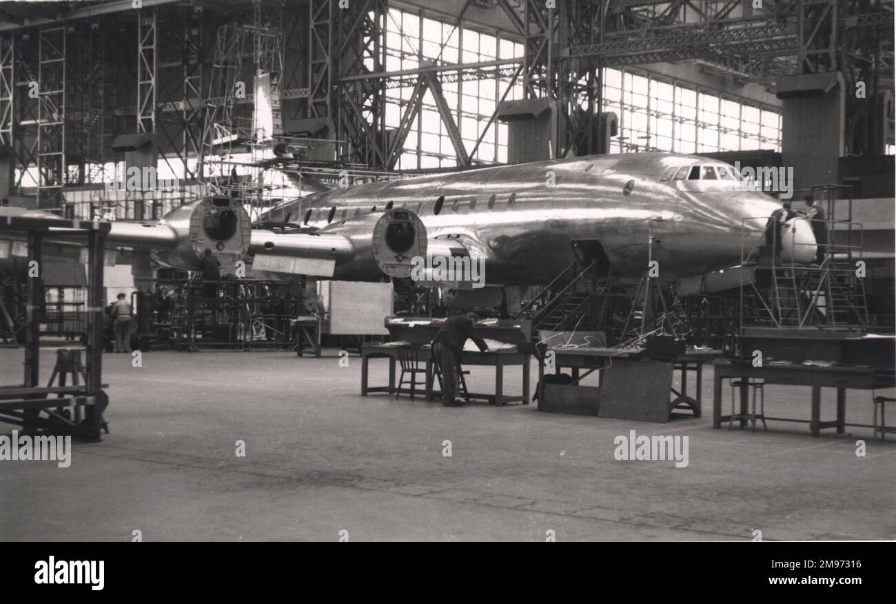 Bristol Britannia production at Filton Stock Photo - Alamy