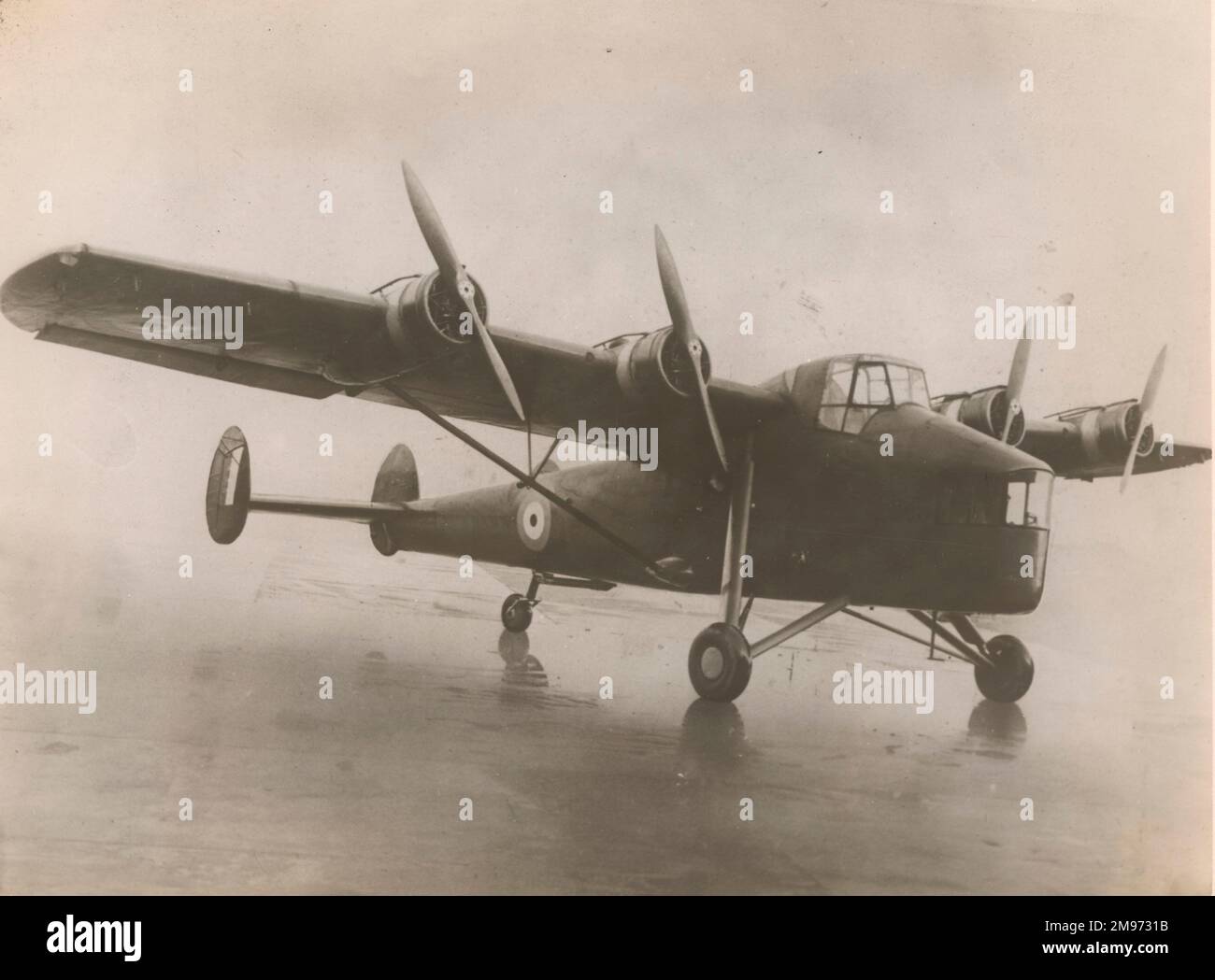 Airspeed AS39 Fleet Shadower Stock Photo - Alamy