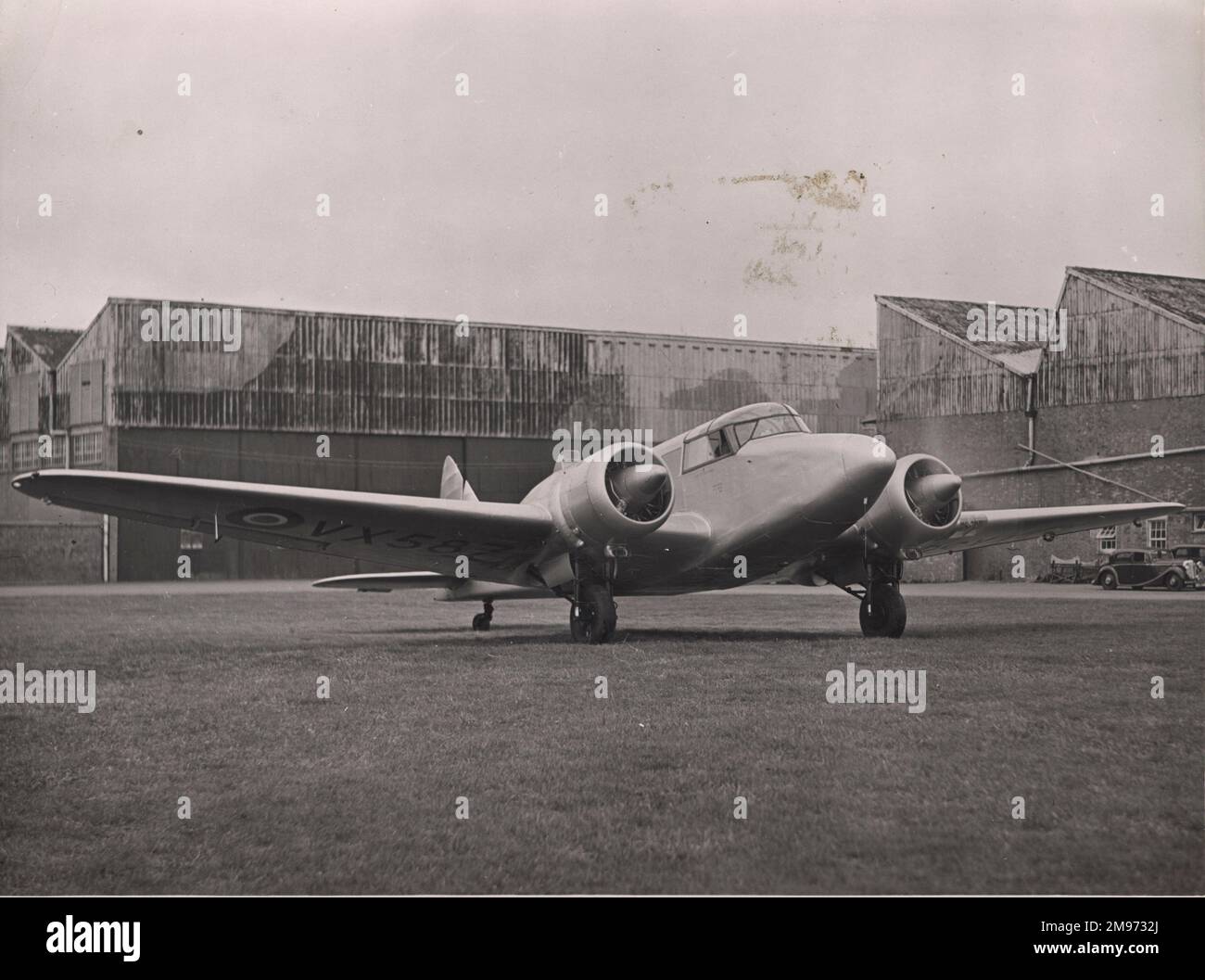 Airspeed AS65 Consul, VX587, was bought by the Ministry of Supply and ...