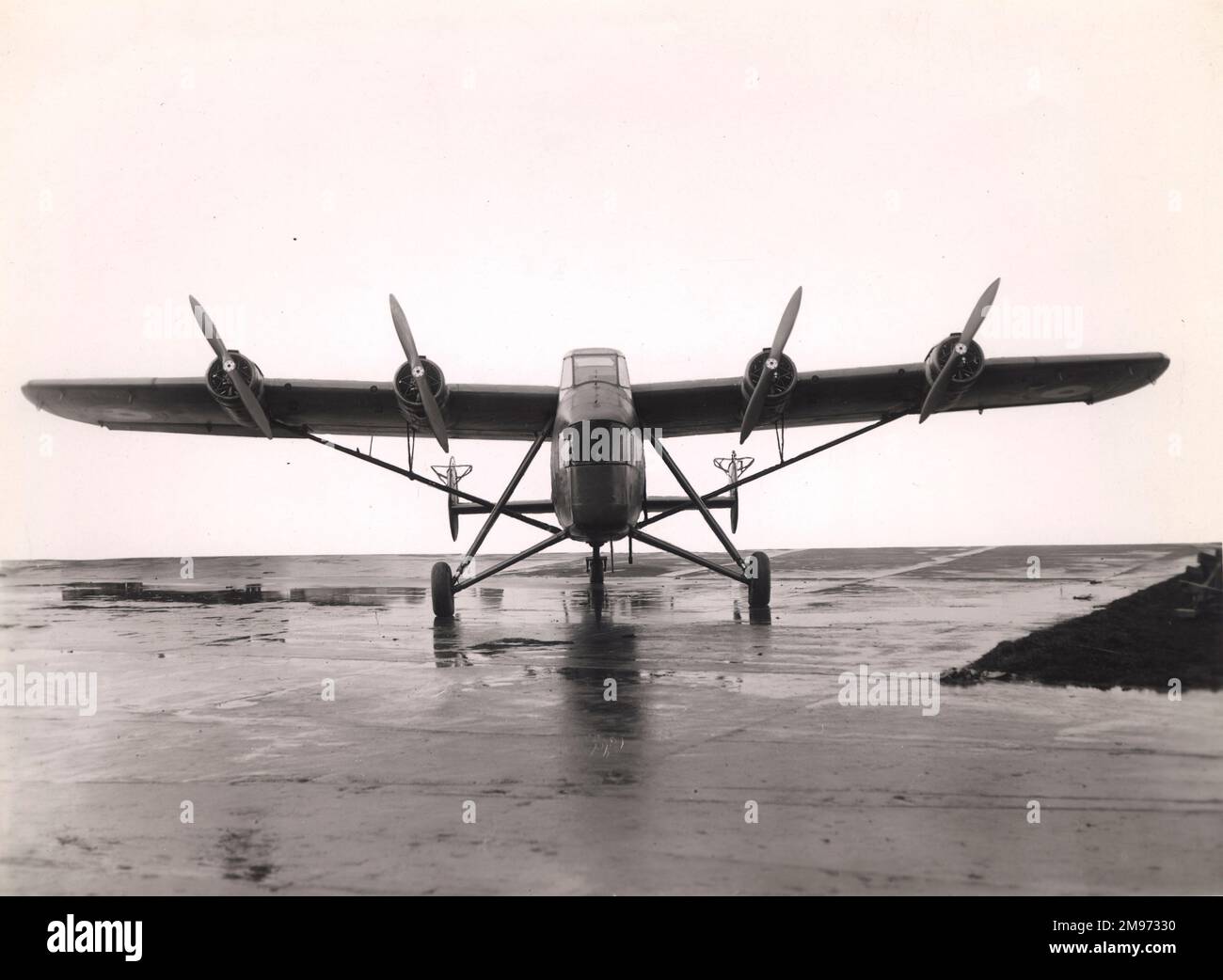 Airspeed AS39 Fleet Shadower Stock Photo - Alamy